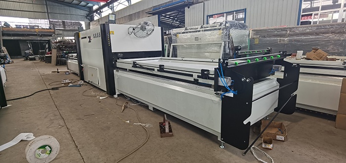 vacuum membrane press for kitchen cabinet door